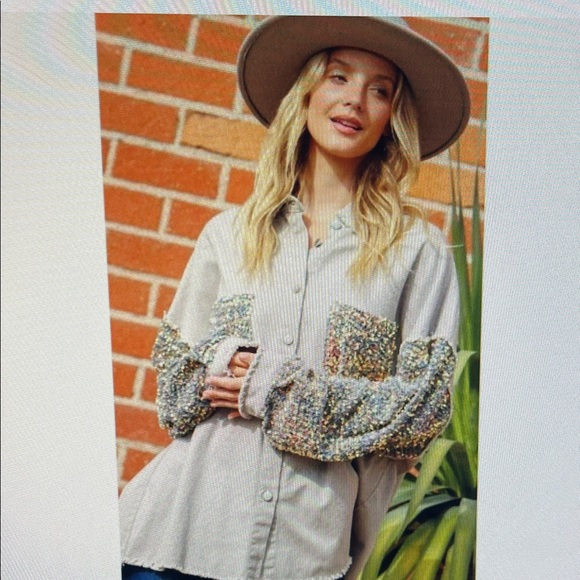 Fantastic Fawn | Jackets & Coats | Fantastic Fawn Shacket Oversized ...